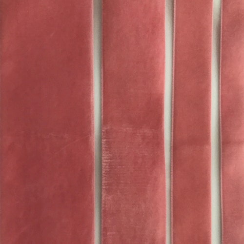 Colonial Rose Velvet Ribbon in Different Widths | Etsy