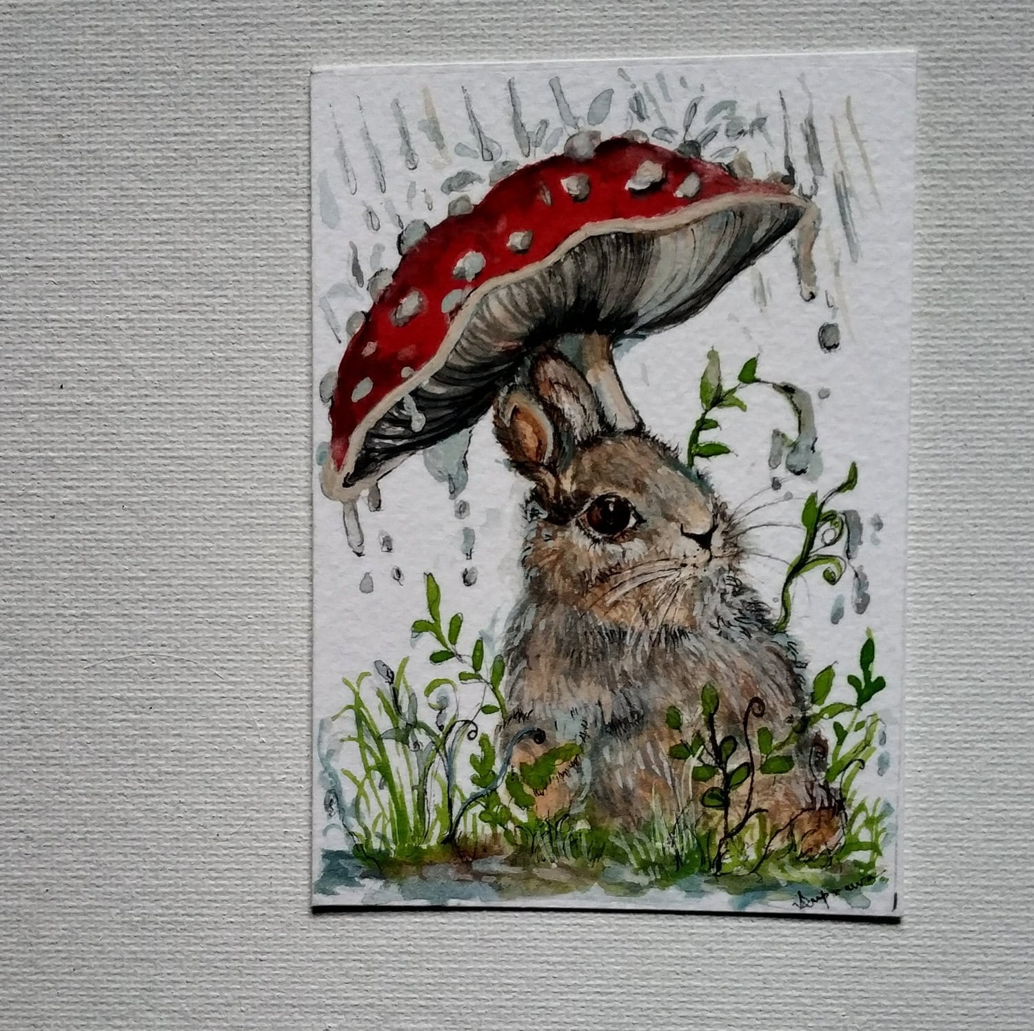 ORIGINAL ACEO Painting Mini Watercolor Art Aceo Artist - Etsy