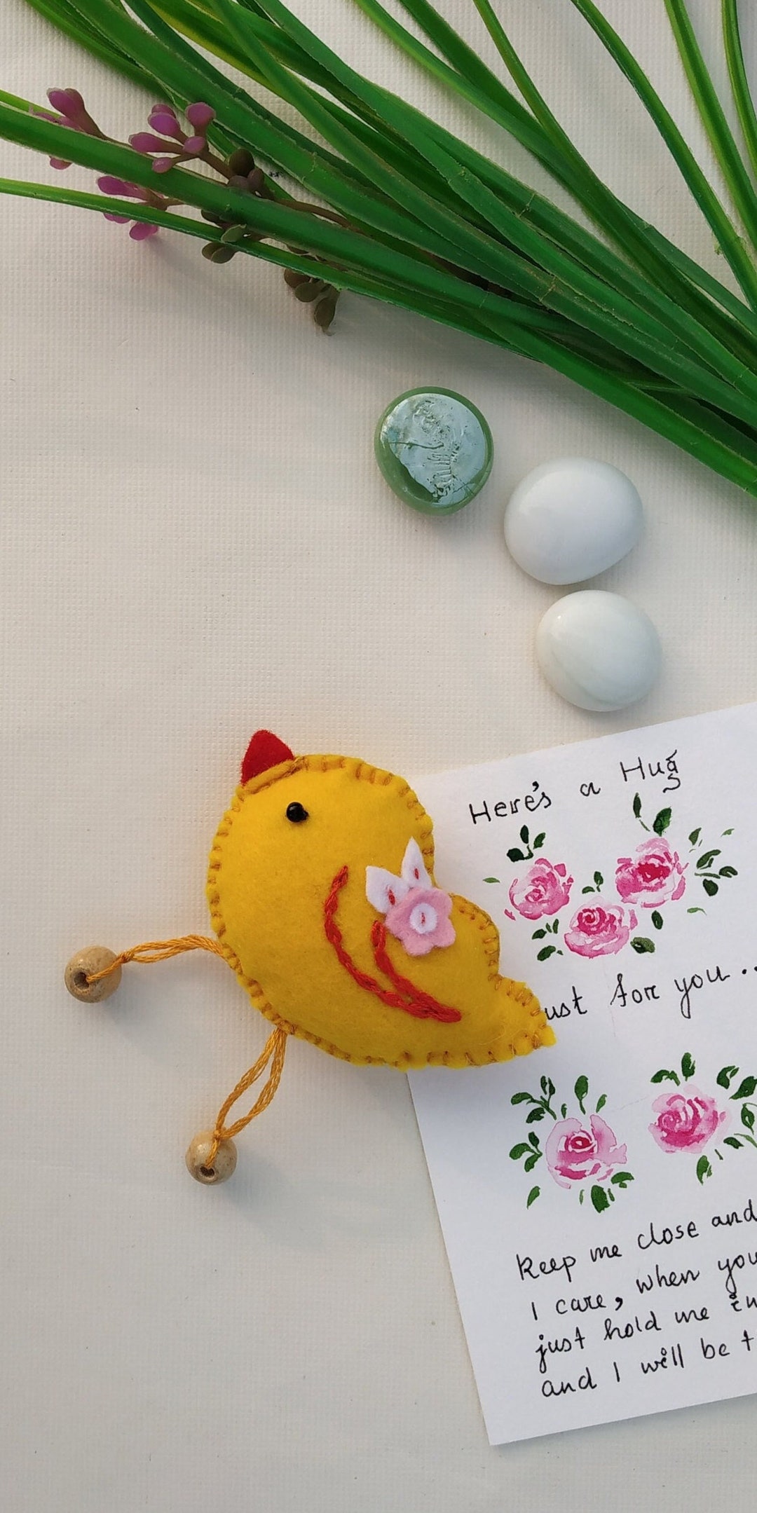 Mini Felt Bird Chicken Pocket Hug, My Chiki Pie Pocket Hug,match Box ...