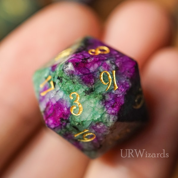 Ruby Zoisite Stone - Etsy