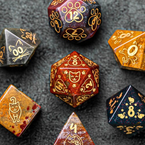 Polyhedral Sugar Dice Set | Etsy