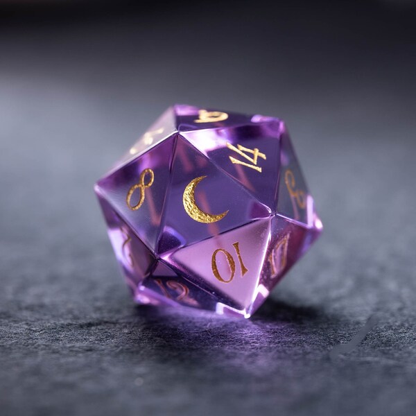 Purple Dice Set - Etsy