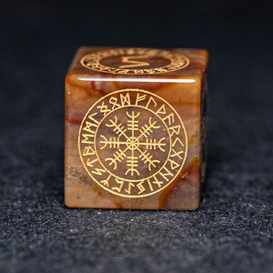 Full Set Indian Agate Polyhedral Dice Set Set Dungeons and - Etsy