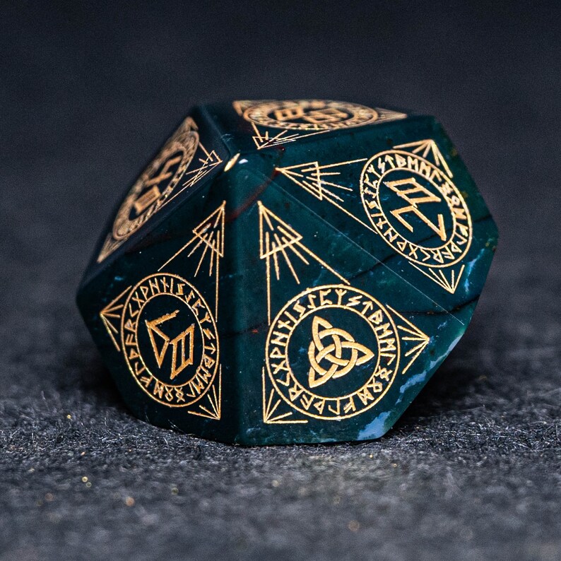 Full Set Indian Agate Polyhedral Dice Set Dnd Dice Set | Etsy