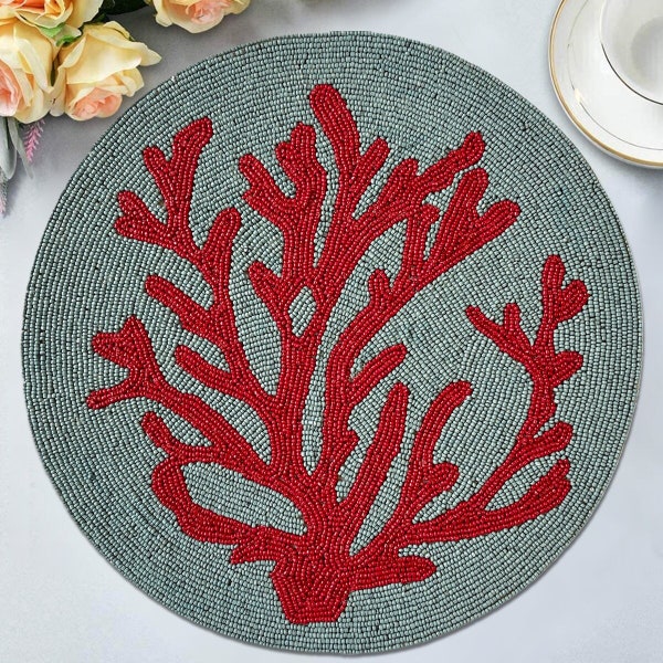Coral Placemats - Etsy