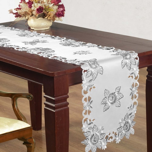 Table Topper Quilted Vintage Dresser Scarf Quilted Vintage - Etsy