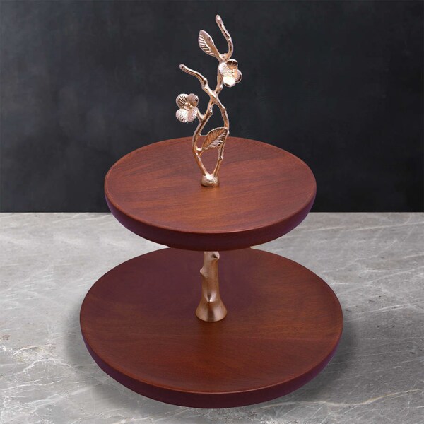 2 Tier Cake Stand - Etsy