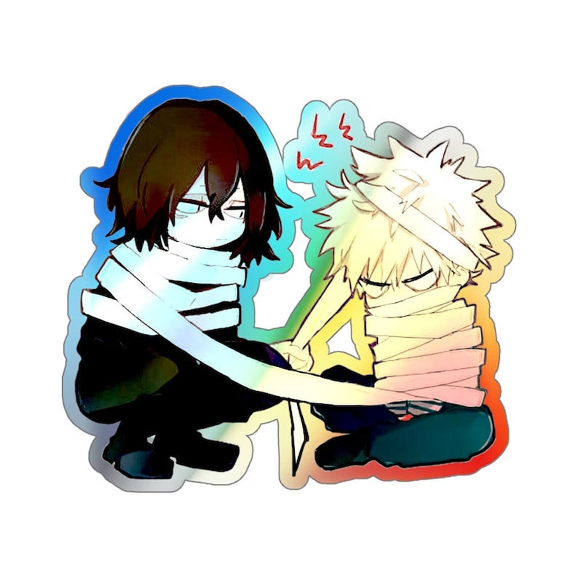 Eraser Head Sticker, Deku Sticker, Izuku Midoriya Sticker, My Hero ...