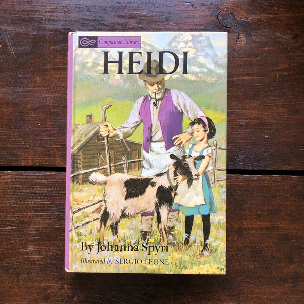 Vintage Heidi Book - Etsy