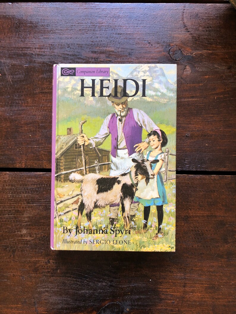 1963 Heidi by Johanna Spyra Companion Library Book Books for | Etsy