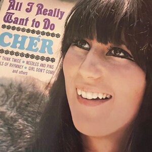 Cher All I Really Want to Do Album, 1965 Cher Album, Cher Debut Album ...
