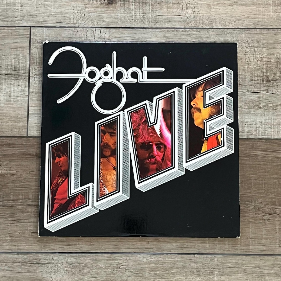 Foghat Live Album, 1977 Foghat Album, Foghat Vinyl, Foghat Record, 70s ...