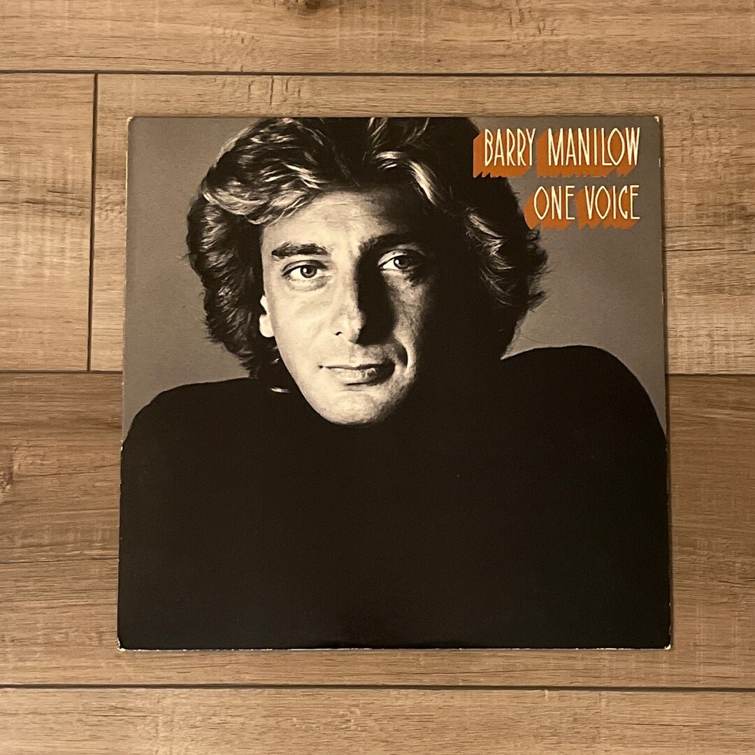 Barry Manilow One Voice Album, 1979 Arista Records, 70s Pop Music ...