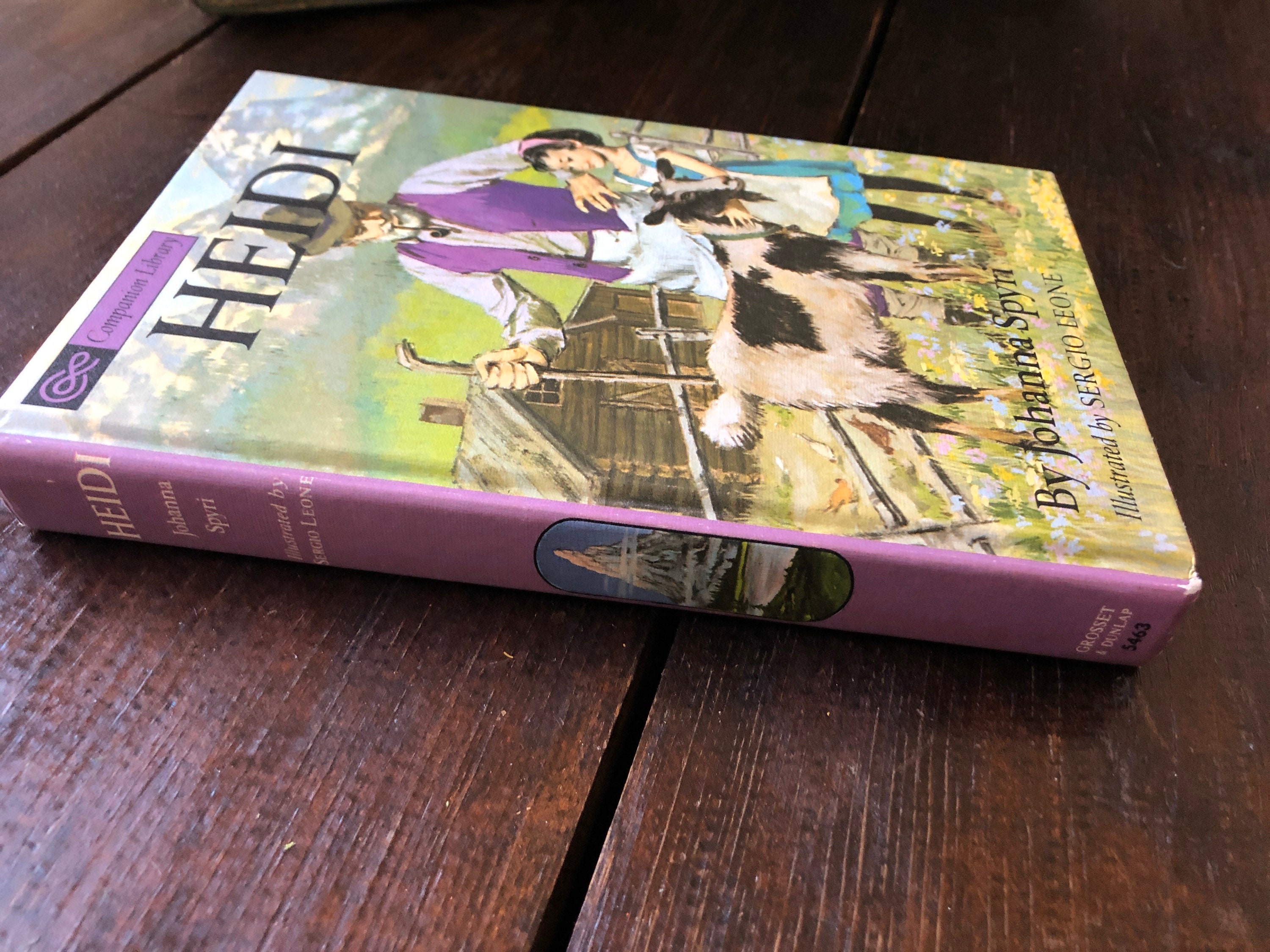 1963 Heidi by Johanna Spyra Companion Library Book Books for - Etsy
