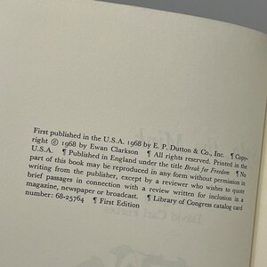 Syla, the Mink Book by Ewan Clarkson, 1968 Hardcover Book, Drawings by ...