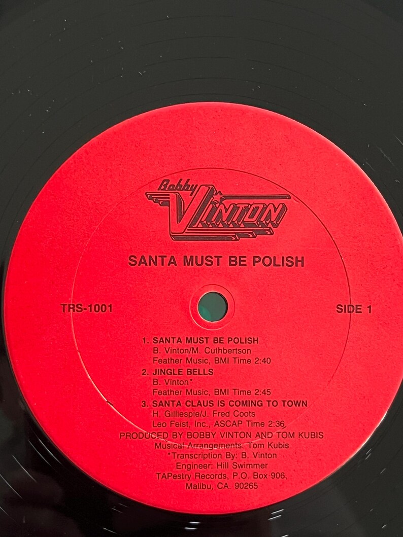 Bobby Vinton Sings Santa Must Be Polish and Other Christmas Sounds of ...