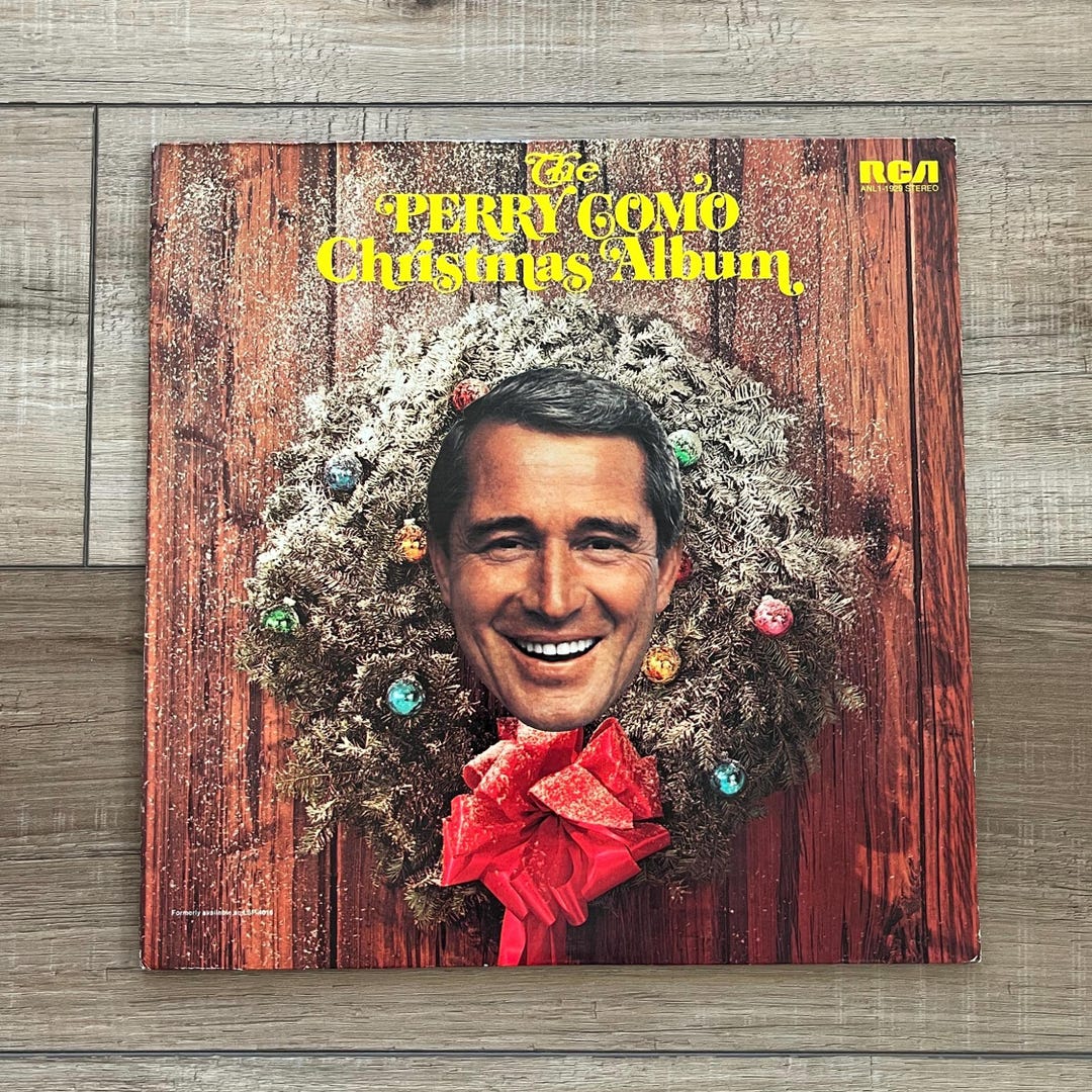 The Perry Como Christmas Album, 1976 Re-issue of 1968 Holiday Album ...