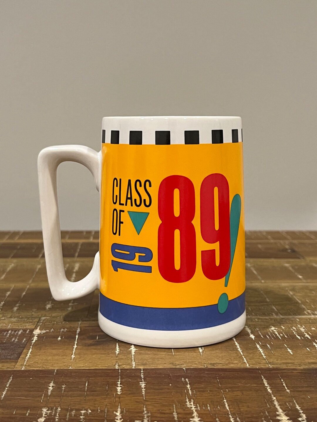 Vintage Class of 1989 Mug, Hallmark Smile Stein ‘89 Graduation Mug ...