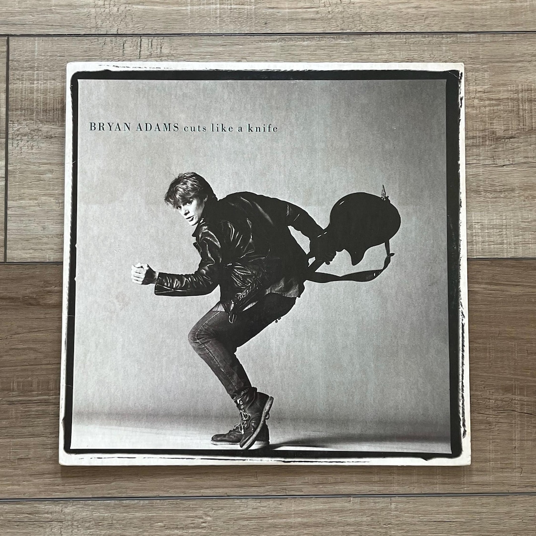 Bryan Adams Cuts Like A Knife Album, 1983 Bryan Adams Album, Bryan ...