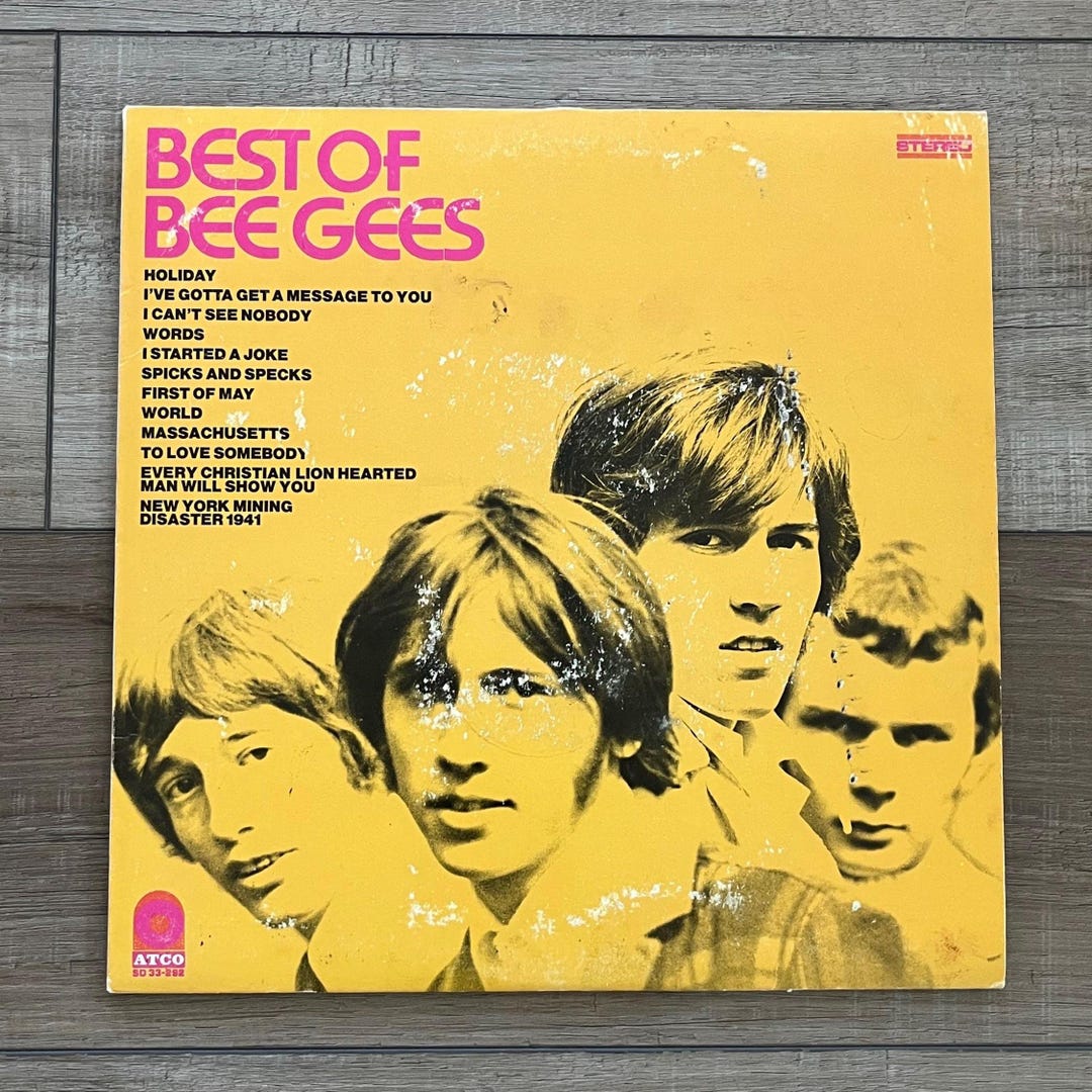 Best of Bee Gees Album, 1969 Bee Gees Album, Bee Gees Compilation Album ...