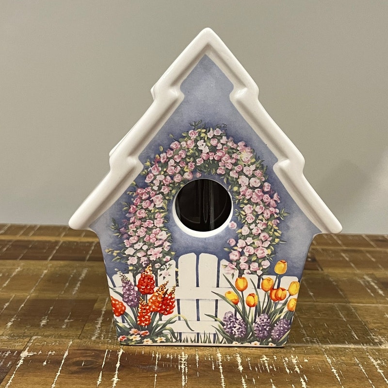 Cottage Birdhouse - Etsy
