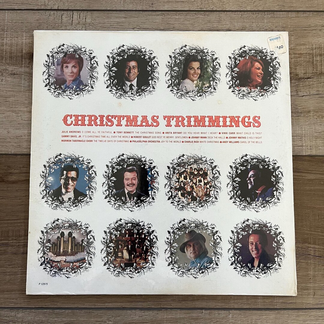 SEALED Christmas Trimmings Album, 1975 Christmas Album, Various Artists ...
