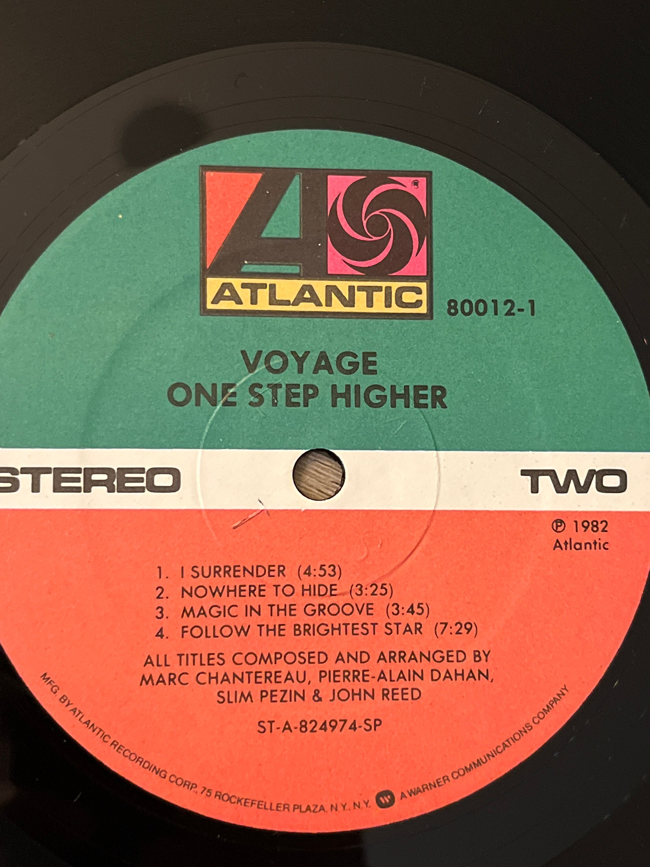 Voyage One Step Higher Album, 1982 Voyage Album, Voyage Vinyl, Voyage ...