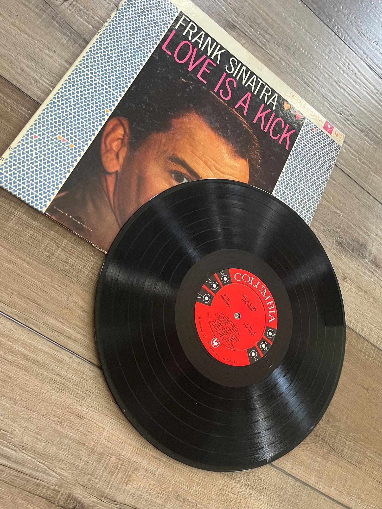 Frank Sinatra Love is A Kick Album, 1958 Frank Sinatra Album ...