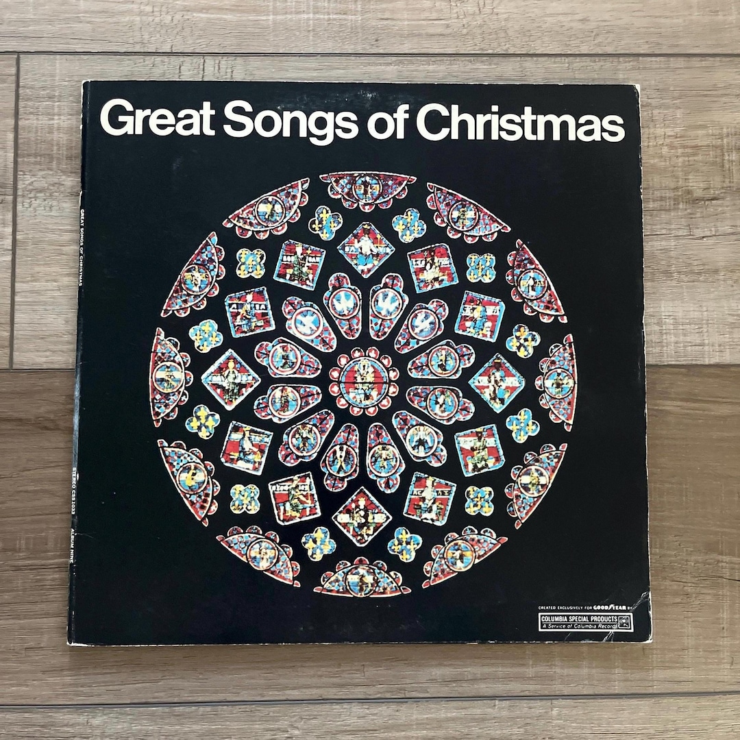 Great Songs of Christmas Album 9, 1969 Goodyear Christmas Vinyl ...