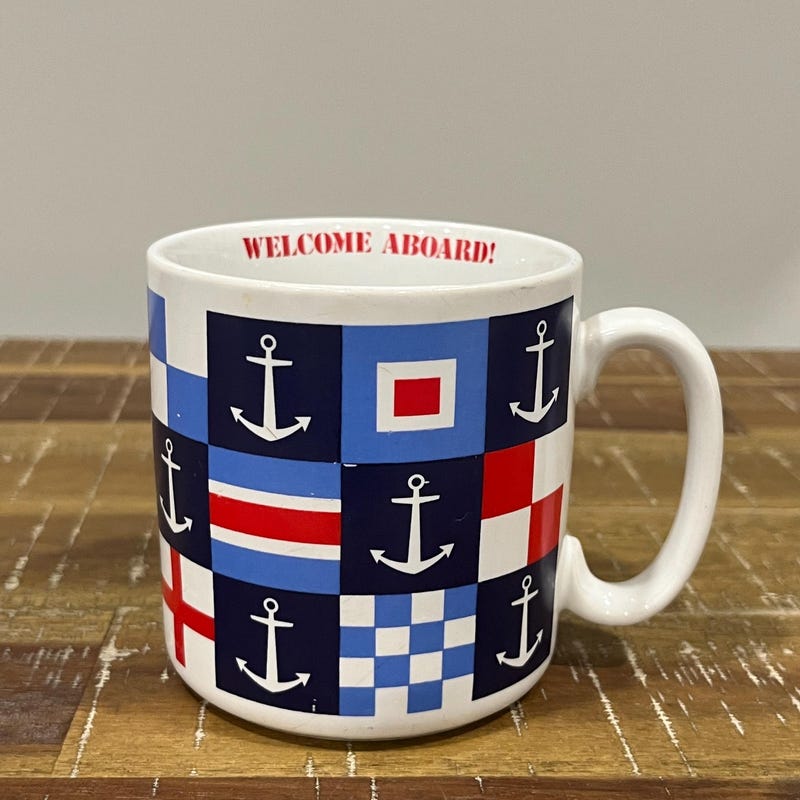 Nautical Mug - Etsy
