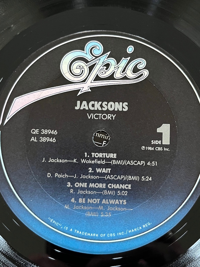 Jacksons Victory Album, 1984 Jacksons Album, Jacksons Vinyl, the ...