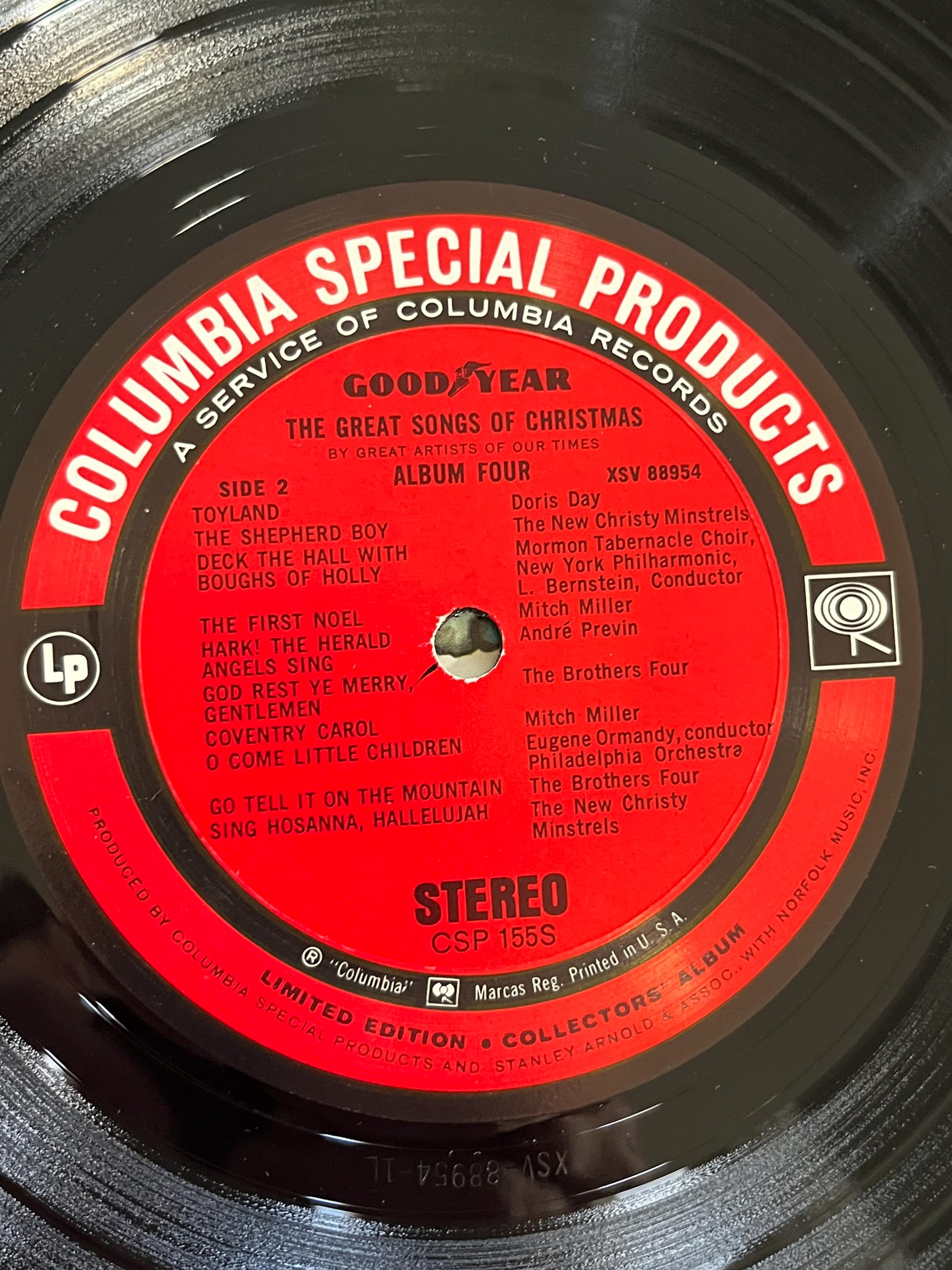 Great Songs of Christmas Album Four by Great Artists of Our Time ~ 1964 ...