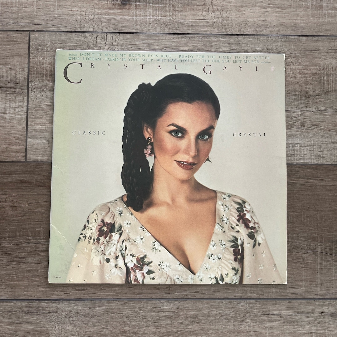 Crystal Gayle Classic Crystal Album, 1979 Greatest Hits Album, Crystal ...