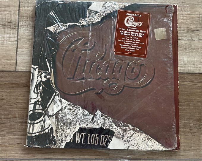 Chicago X Album, 1976 Chicago Album, If You Leave Me Now, Chicago Vinyl ...