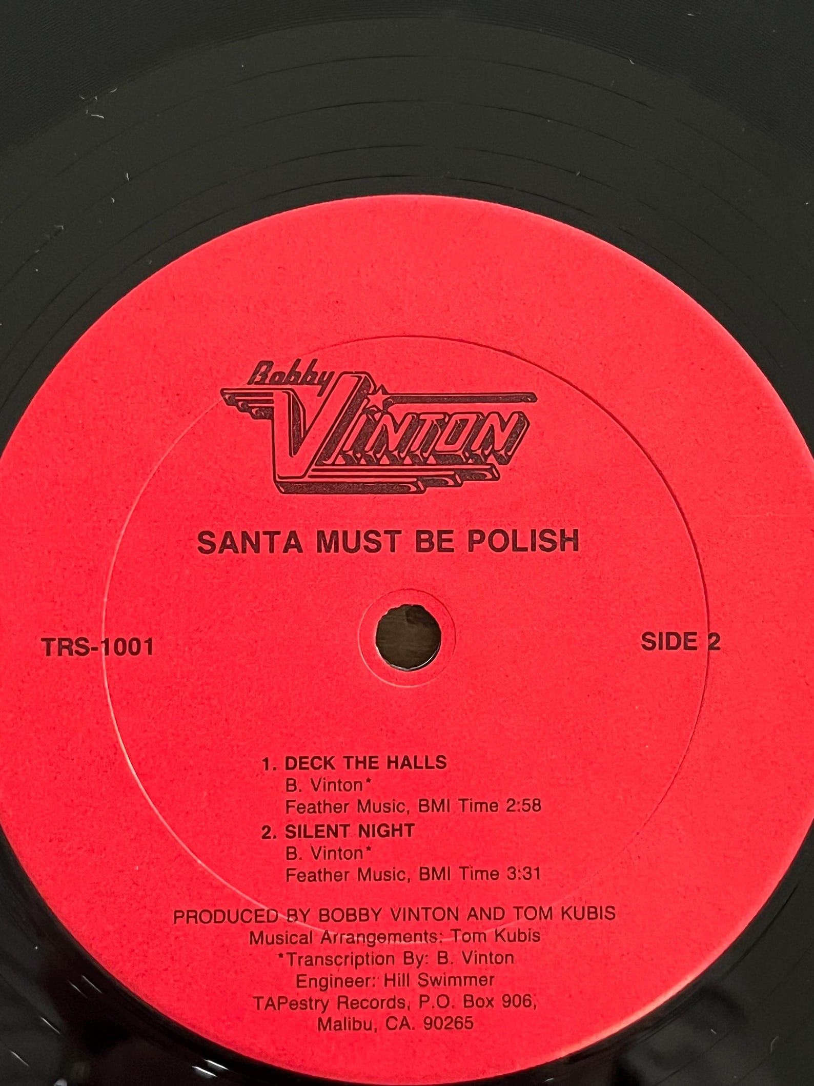 Bobby Vinton Sings Santa Must Be Polish and Other Christmas Sounds of ...