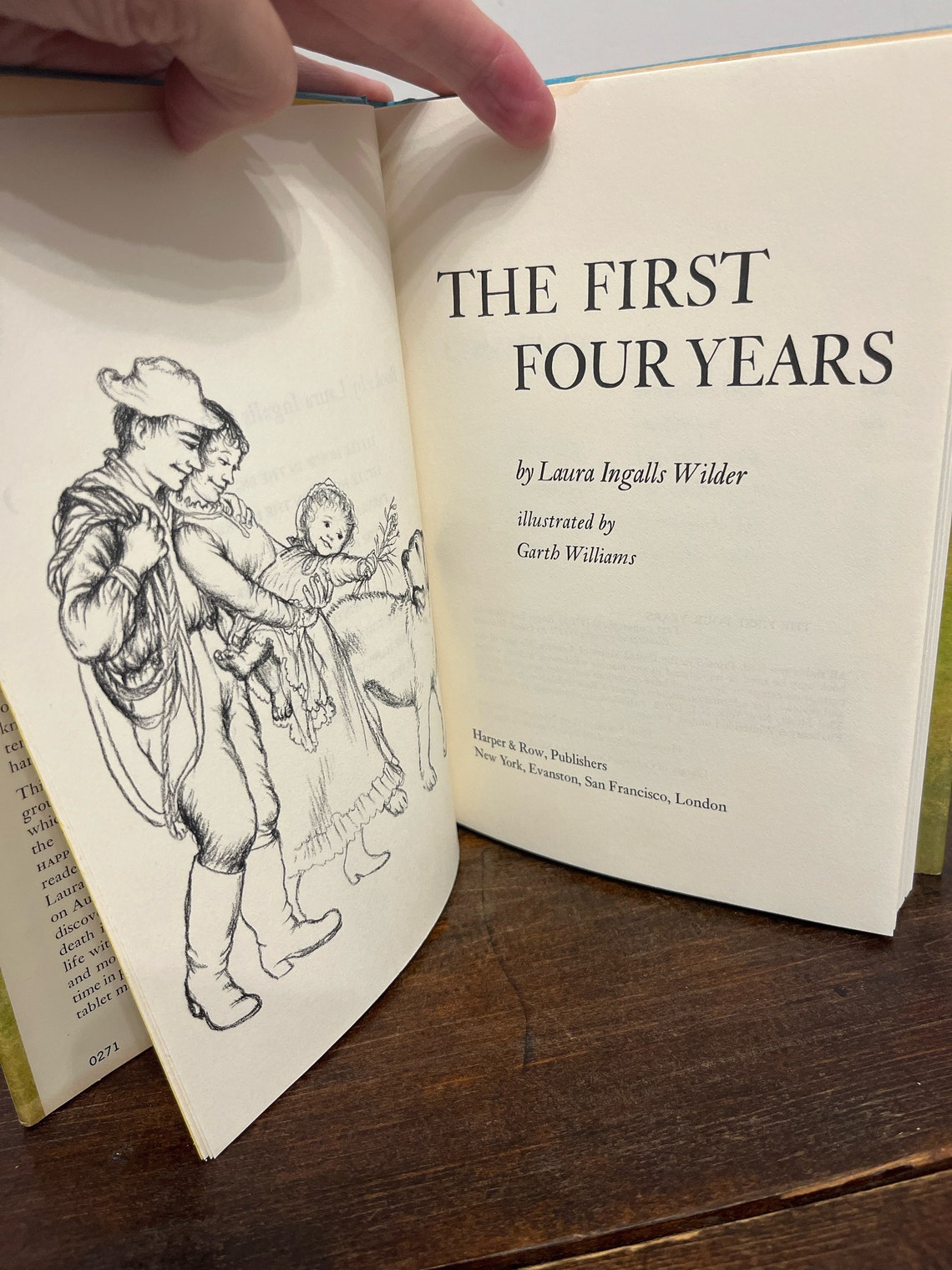 1971 the First Four Years, Laura Ingalls Wilder Pictures by Garth ...