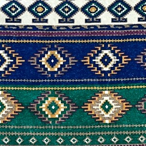 90s Mens Maxx FM Polo Shirt, Collared Shirt, Aztec Pattern Shirt ...