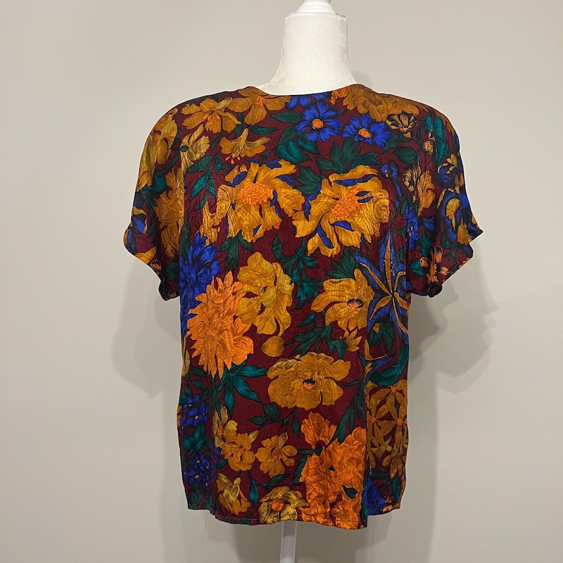 90s Blouse - Etsy