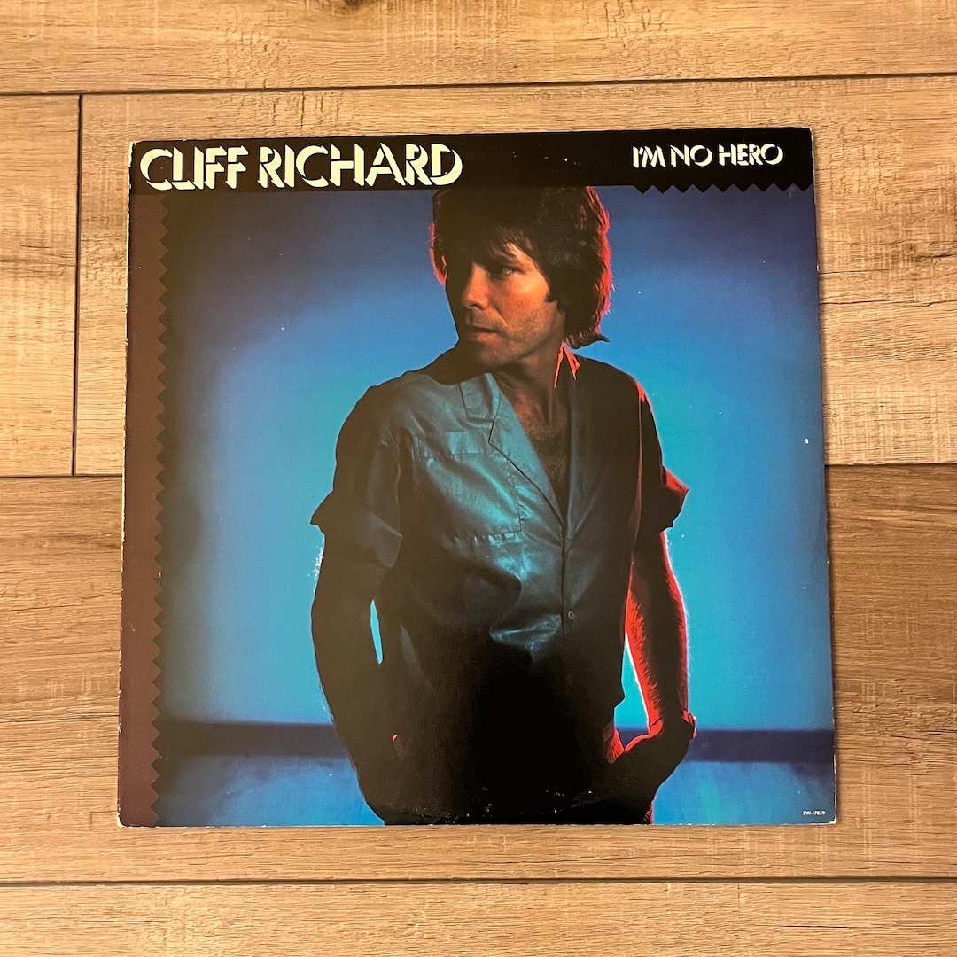 Cliff Richard I’m No Hero Album, 1980 Cliff Richard Album, Cliff ...