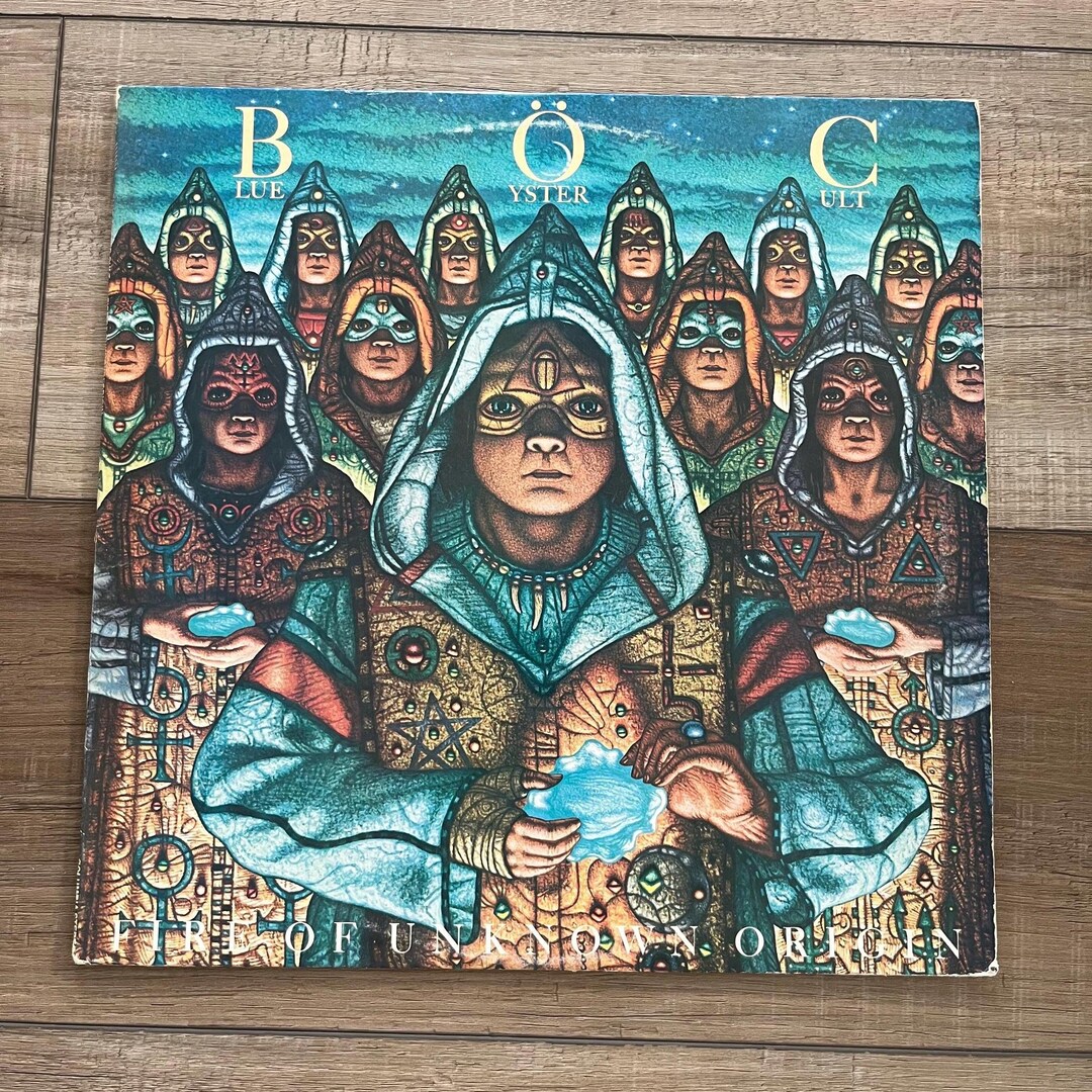 Blue Oyster Cult Fire of Unknown Origin Album, 1981 Blue Oyster Cult ...