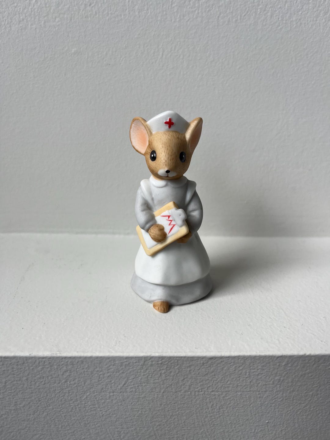 1984 ENESCO Mouse Nurse Figurine, Small Nurse Statue, Vintage Nurse ...