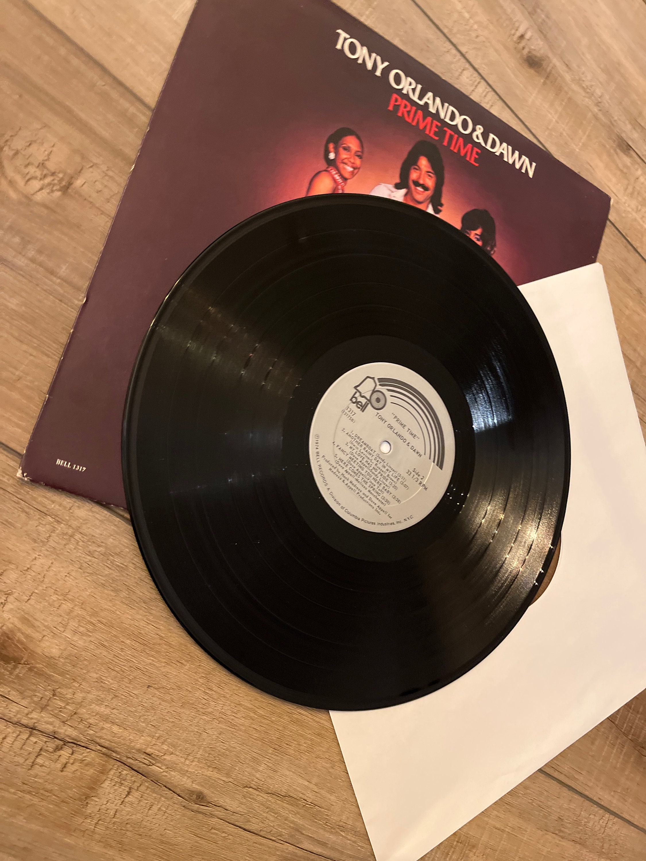 Tony Orlando & Dawn Prime Time Album, 1974 Tony Orlando and Dawn Album ...