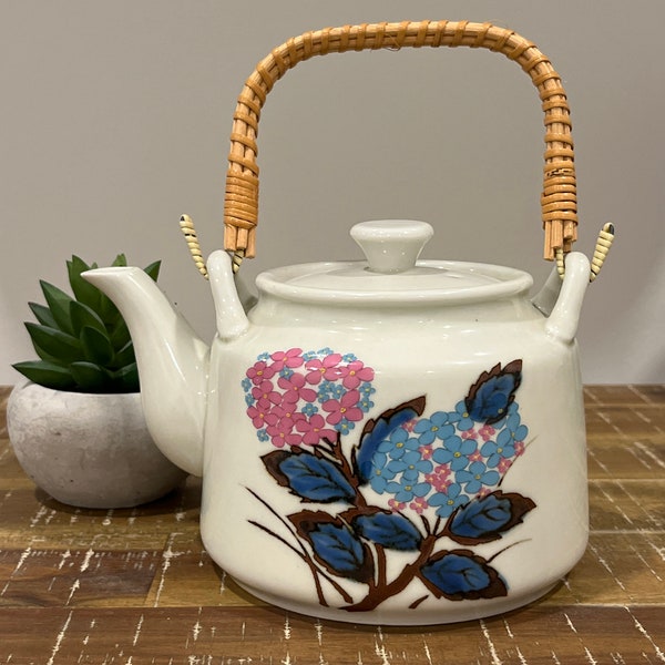 Cottage Chic Teapot - Etsy