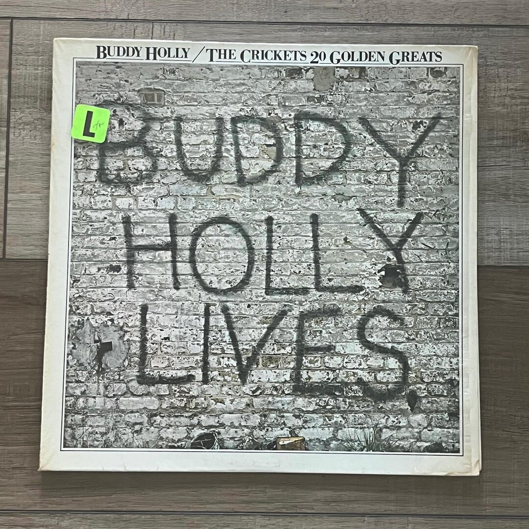 Buddy Holly / the Crickets 20 Golden Greats Album, 1980 Buddy Holly ...