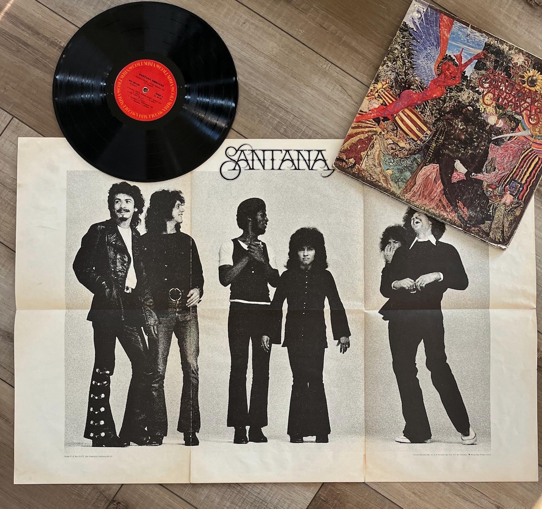 Santana Abraxas Album, 1970 Santana Album, Santana Vinyl, Santana Record, 70s Vinyl, Black Magic ...