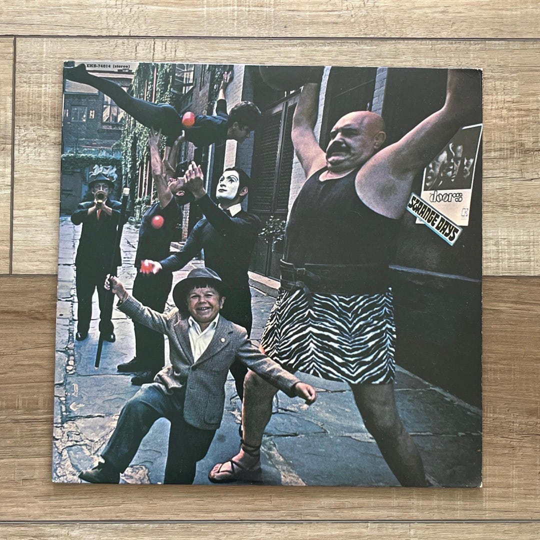 The Doors Strange Days Album, 1974 Reissue 1967 the Doors Album, the ...