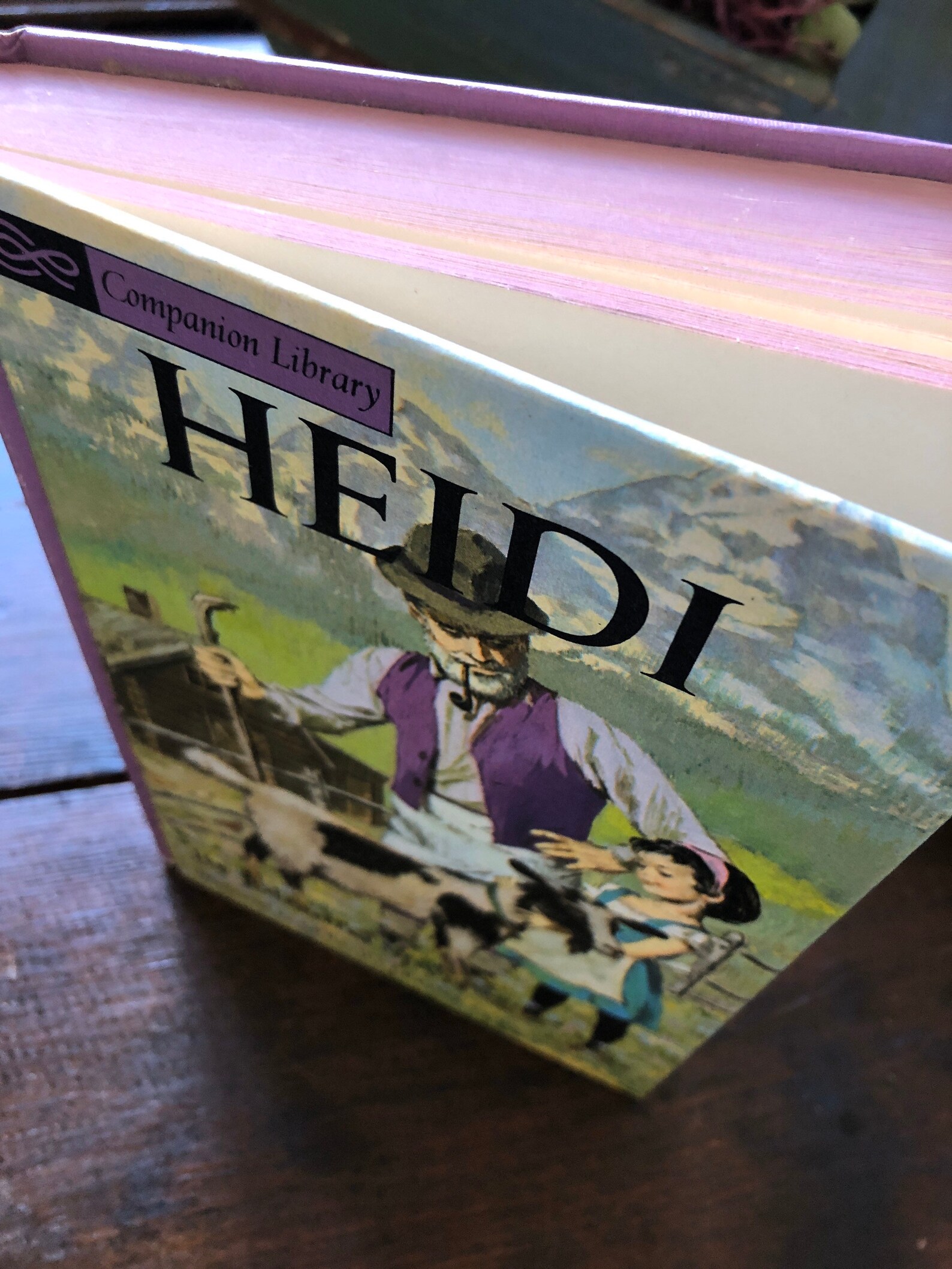 1963 Heidi by Johanna Spyra Companion Library Book Books for | Etsy