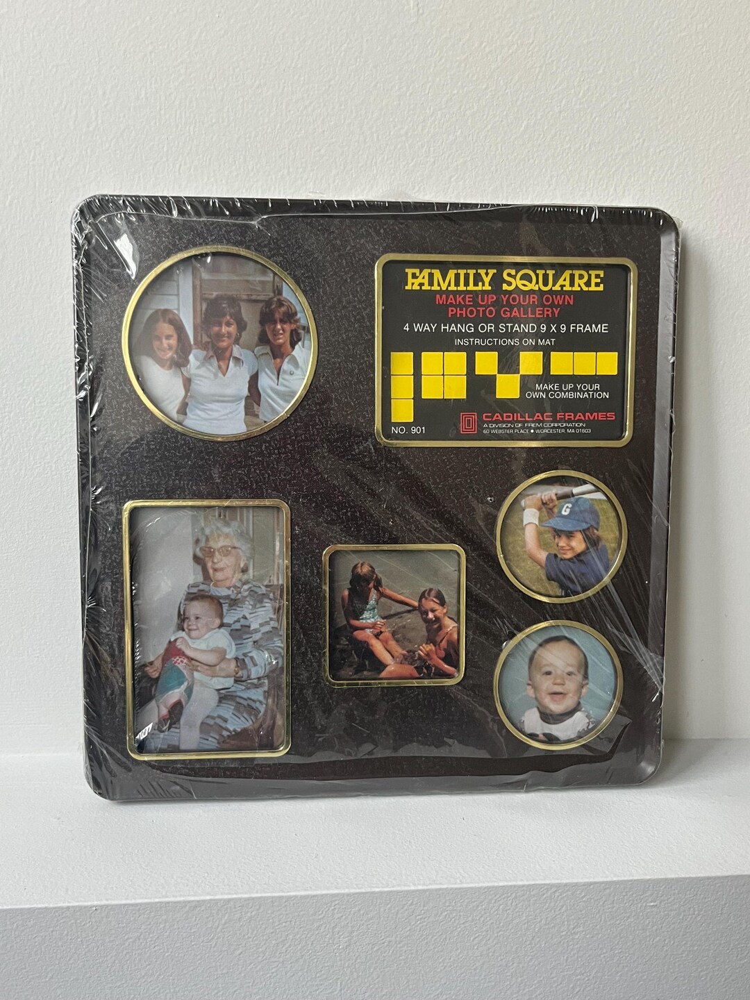 70s 80s Collage Frame, Vintage Photo Frame, 70s 80s Photo Frame, Family ...