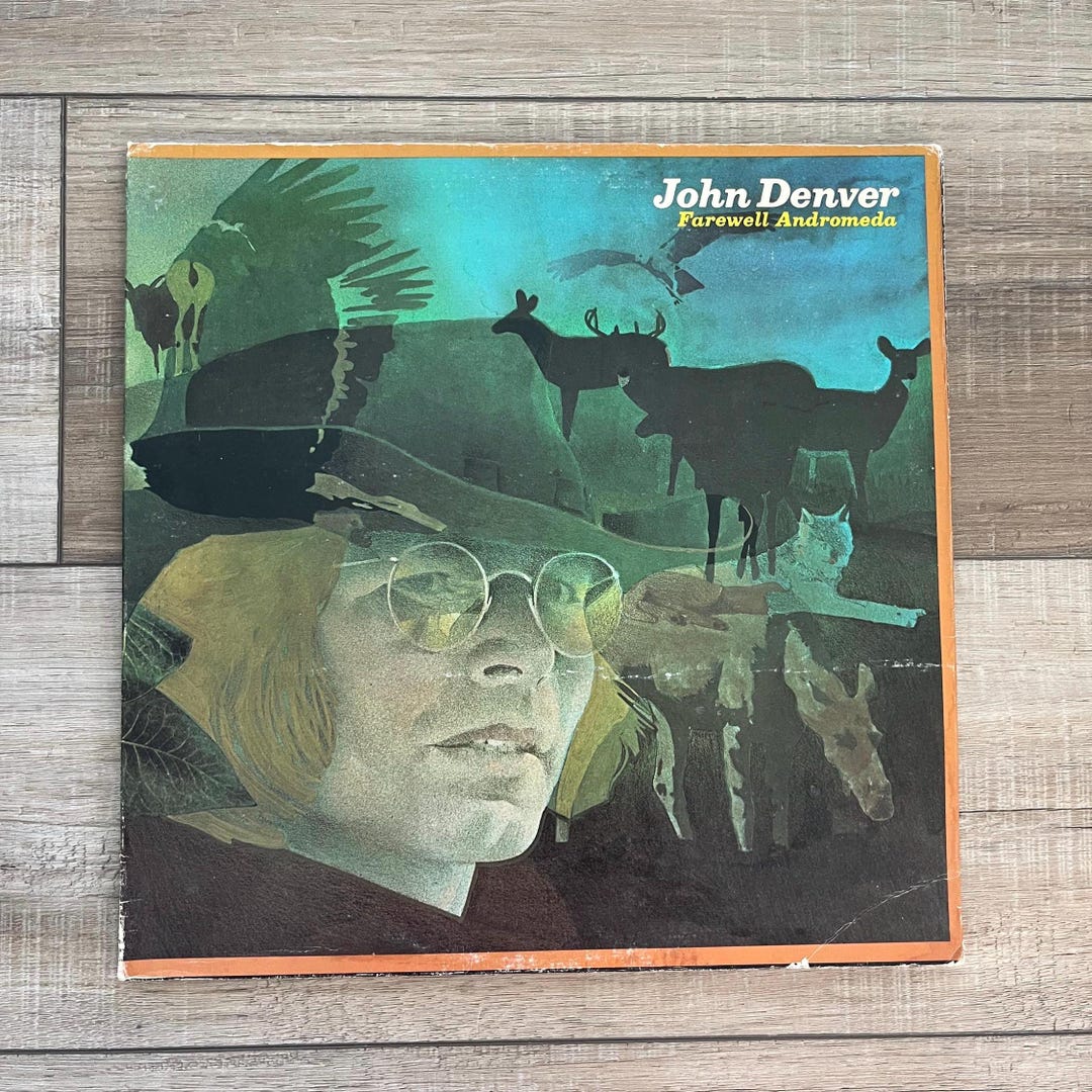 John Denver Farewell Andromeda Album, 1973 John Denver Album, John ...