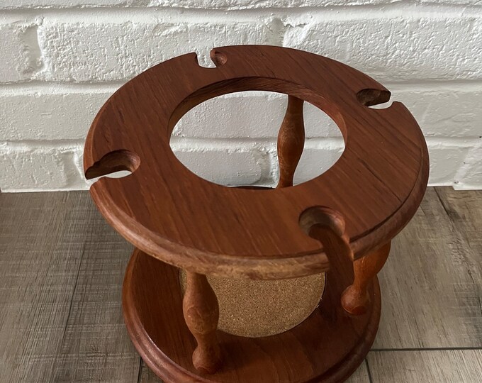 Vintage Goodwood Pipe Stand, Wooden Pipe Stand, Tobacco Pipe Stand ...